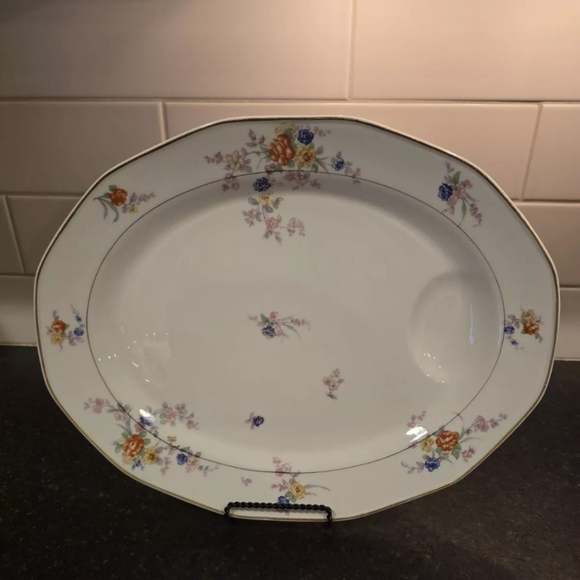 Haviland | Dining | Vintage Haviland Limoges Jewel Pattern 5 Inch Oval ...